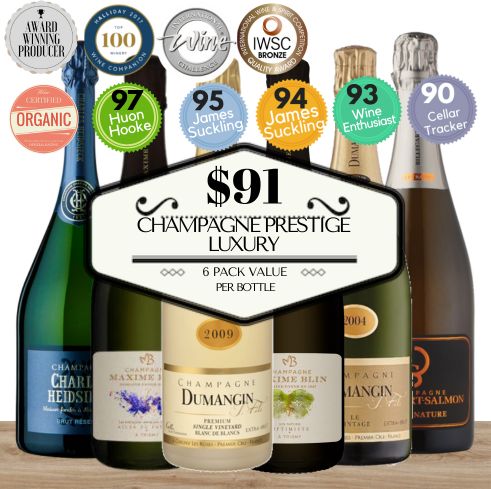 Champagne Prestige Luxury 6 Pack – Pop Up Wine