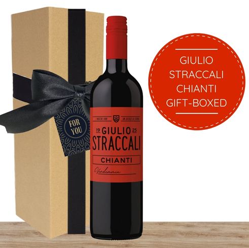 Giulio Straccali Chianti 2022 - Tuscany, Italy Gift Box & Wrapped – Pop ...