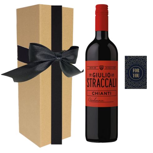 Giulio Straccali Chianti 2022 - Tuscany, Italy Gift Box & Wrapped – Pop ...