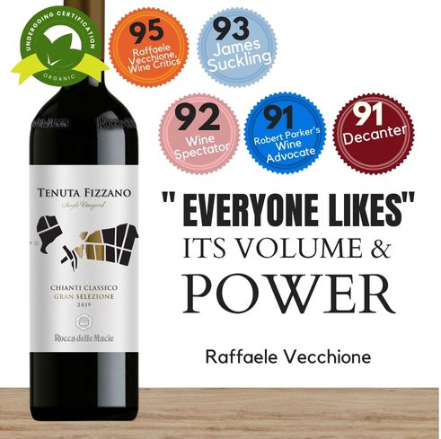 Rocca delle Macie Tenuta Fizzano Chianti Classico Gran Selezione 2019 ...