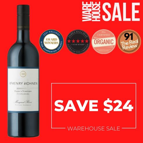 McHenry Hohnen Hazels Vineyard Zinfandel 2021 ~ Margaret River, Wester – Pop Up Wine