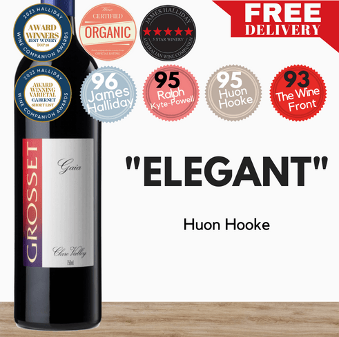 Grosset "Gaia" Cabernet Sauvignon Cabernet Franc 2018 ~ (Organic) Clar ...